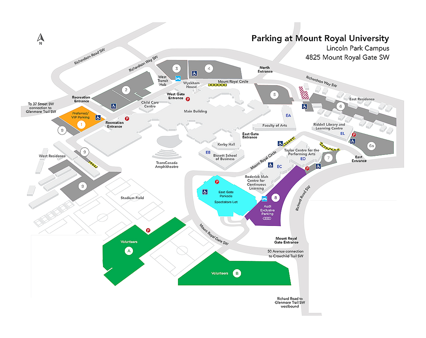 Spectator Parking & Getting to the CPKC Women’s Open - CPKC Women's Open